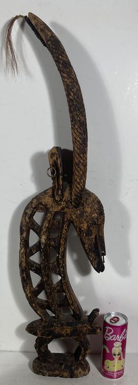 Grosse Sehr Alte Afrikanische Skulptur aus Holz | Kaufen auf Ricardo