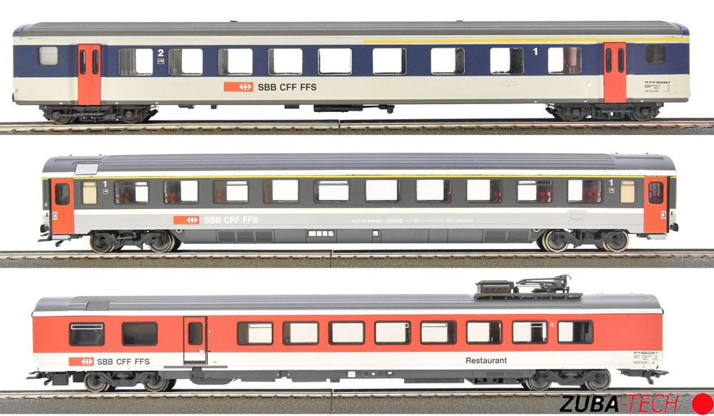 Roco 3x EW IV Personenwagen der SBB H0 GS ohne OVP (Gebraucht) in St. Gallen für CHF 55 – mit ...