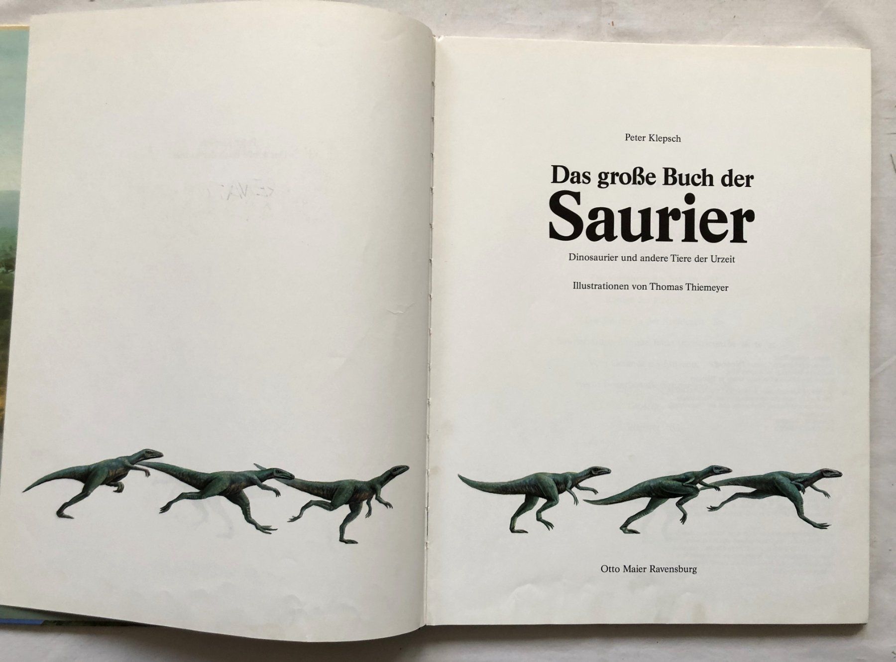 Das grosse Buch der Saurier - Ravensburger Verlag [Sachbuch] (Gebraucht ...