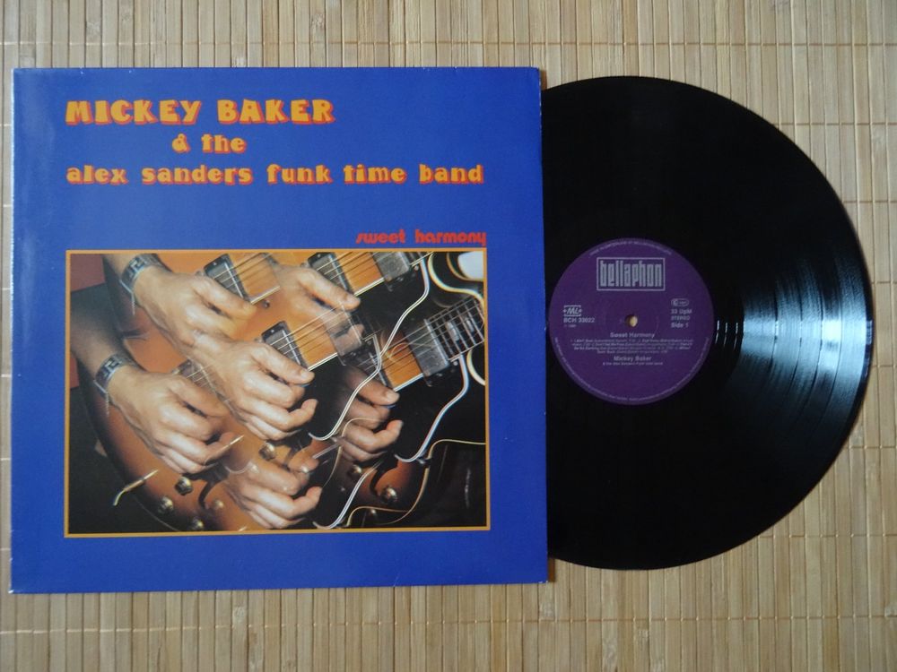 Mickey Baker & The A.Sanders Funk Time Band–Sweet Harmony,P4 (Gebraucht ...