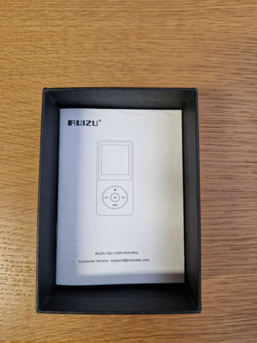 MP3 Player Ruizu 8GB Musikplayer ohne Micro-SD-Card (Gebraucht) in ...