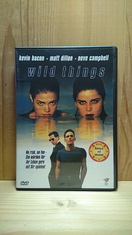 WILD THINGS DVD mit Kevin Bacon und Matt Dillon (Gebraucht) in für CHF ...