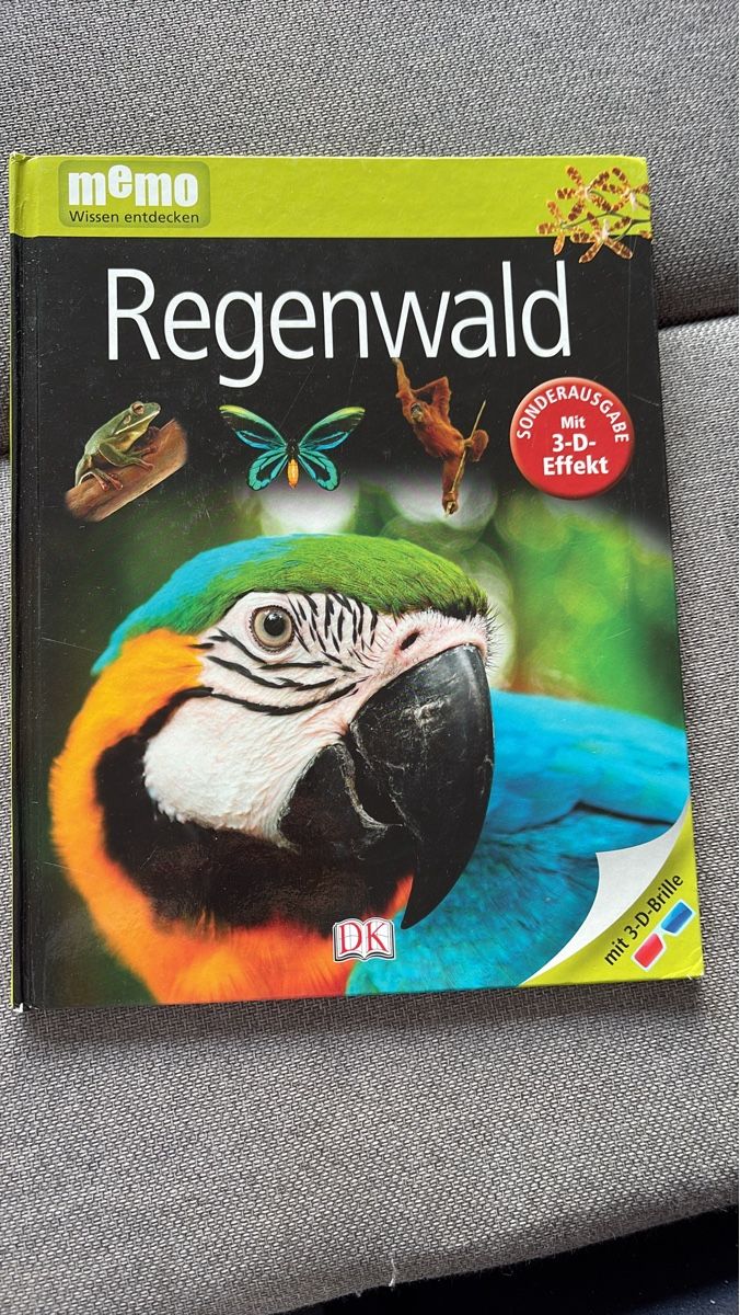 DK 3D Amazing Animals Book with 3D Glasses - Like New! (Neu und ...