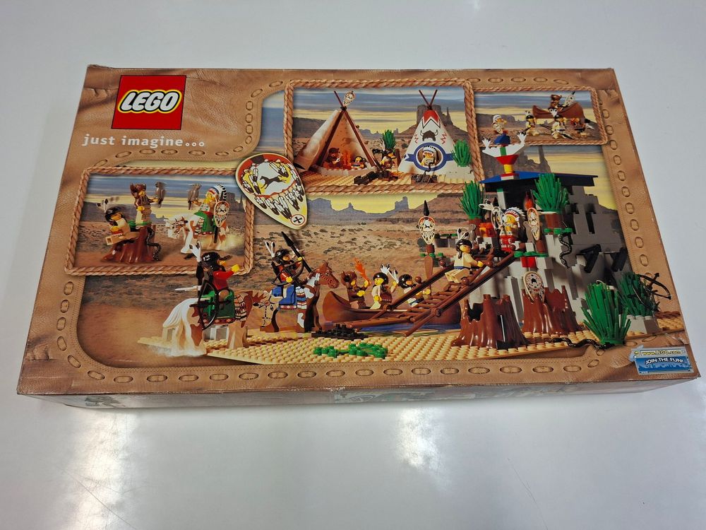 Lego 6763 Western Indians Rapid River Village OVP (Gebraucht) in Sils ...