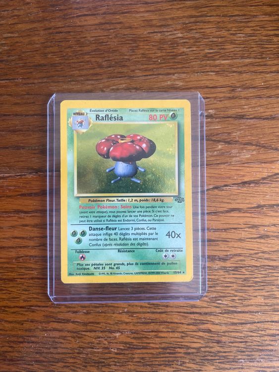 Carte Pokemon Raflésia holographique - Wizards Jungle - FR (Gebraucht ...