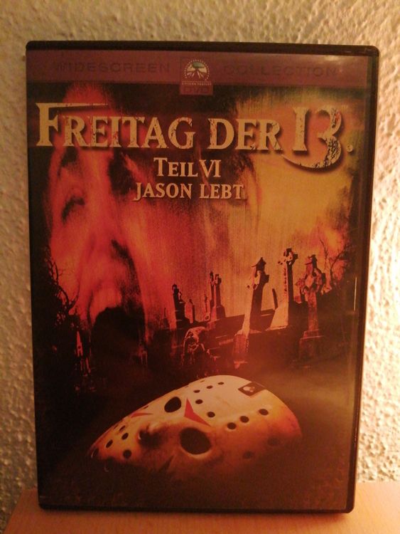 Freitag der 13. Teil VI Jason Lebt DVD Horror Kultfilm Klass (Neu (gemäss Beschreibung)) in ...