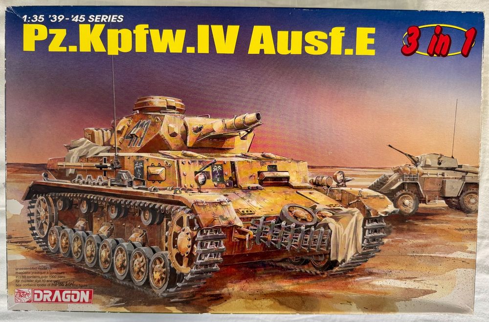Dragon Panzer IV Ausf.E 3 in 1 #6264 (Gebraucht) in Pully für CHF 45 – mit Lieferung auf Ricardo ...
