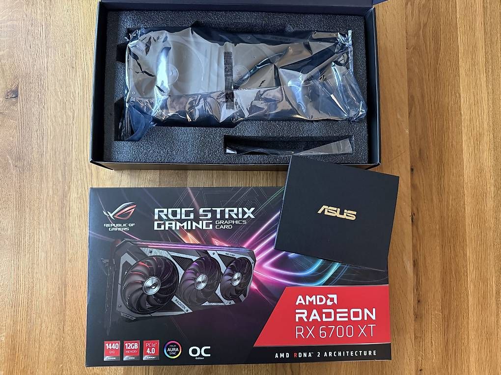 Grafikkarte / GPU: AMD Radeon RX 6700 XT (Asus) (Gebraucht) in Zürich ...