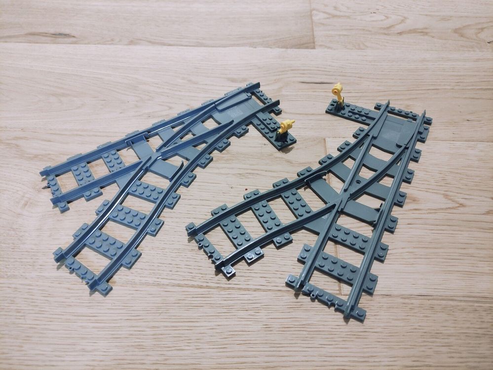 Lego City 2 Eisenbahngleise Weichen (Gebraucht) in Wil SG für CHF 9 ...