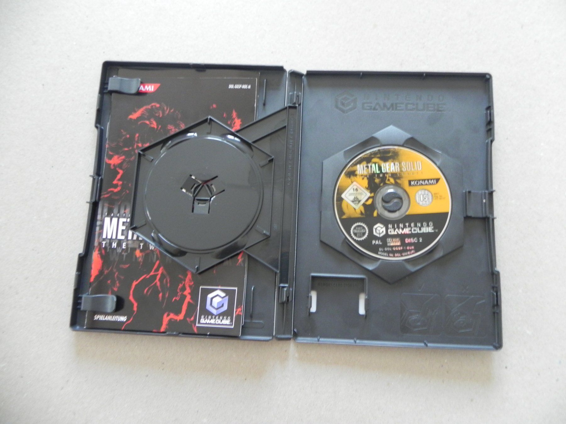 Nintendo GC Gamecube Spiel Metal Gear Solid 2004 Twin Snakes (Gebraucht ...