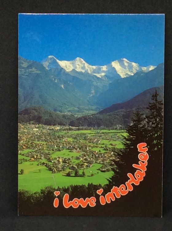 Interlaken (Berner Oberland), Eiger, Mönch, Jungfrau (Gebraucht) in Widnau für CHF 2 – mit ...