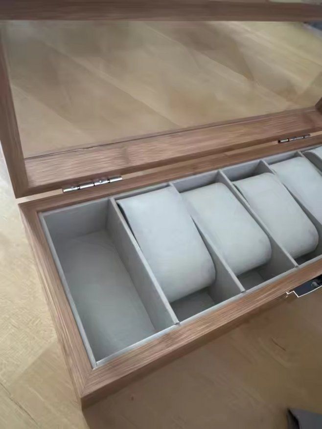 Embers Uhrenbox aus Bambus - Boite à montres en bamboo (Neu und ...