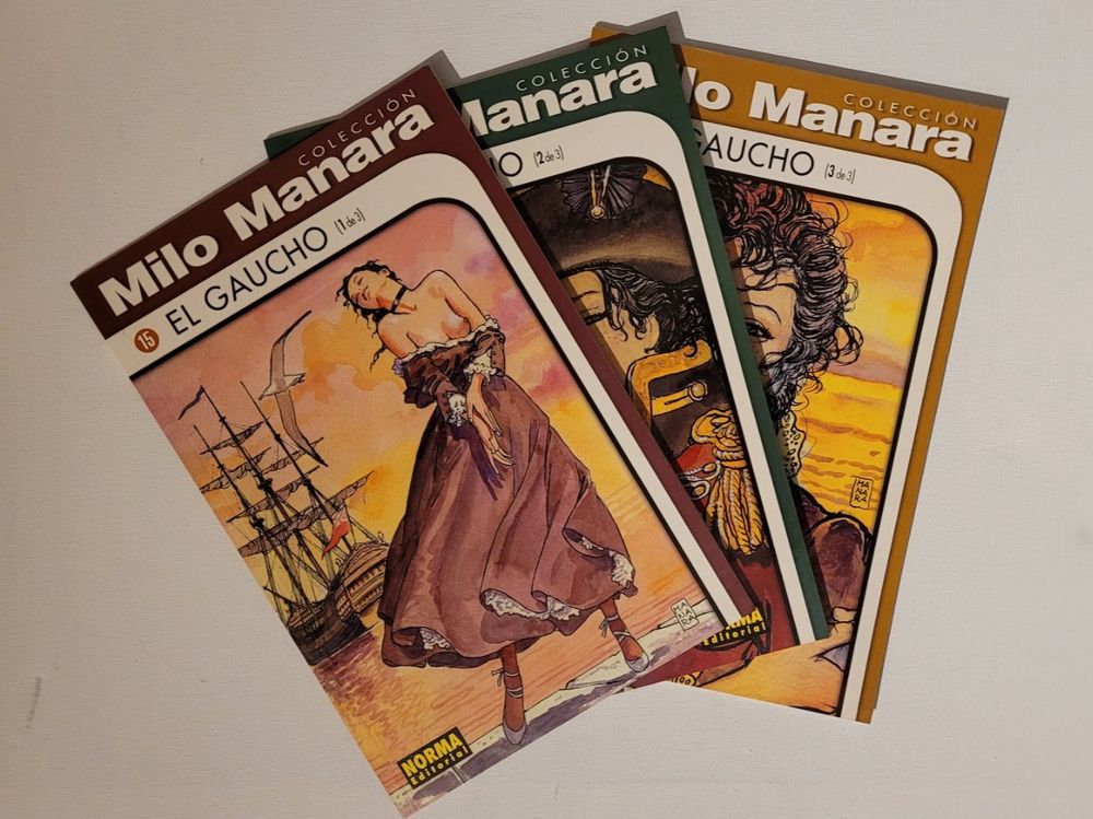 MILO MANARA – EL GAUCHO 1 – 3: SPANISCH / ESPAGNOL | Kaufen auf Ricardo