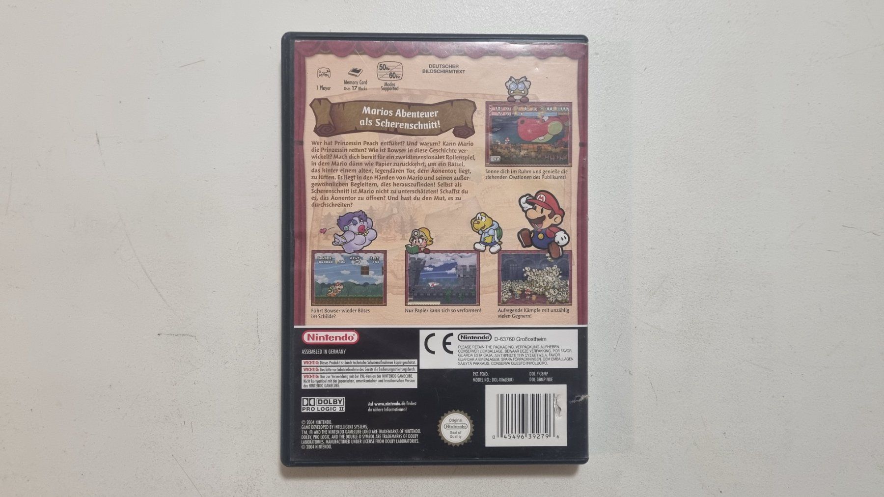 Paper Mario Die Legende vom Äonentor Nintendo Game Cube PAL (Gebraucht ...