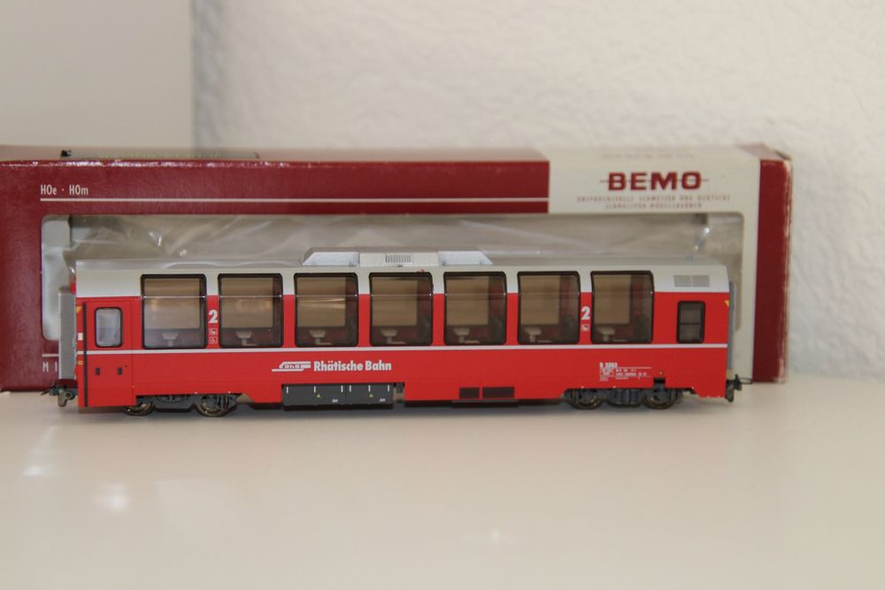 BEMO 3294 103 - RhB B 2503 Bernina Express Panoramawagen (Gebraucht) in Matten b. Interl für CHF ...