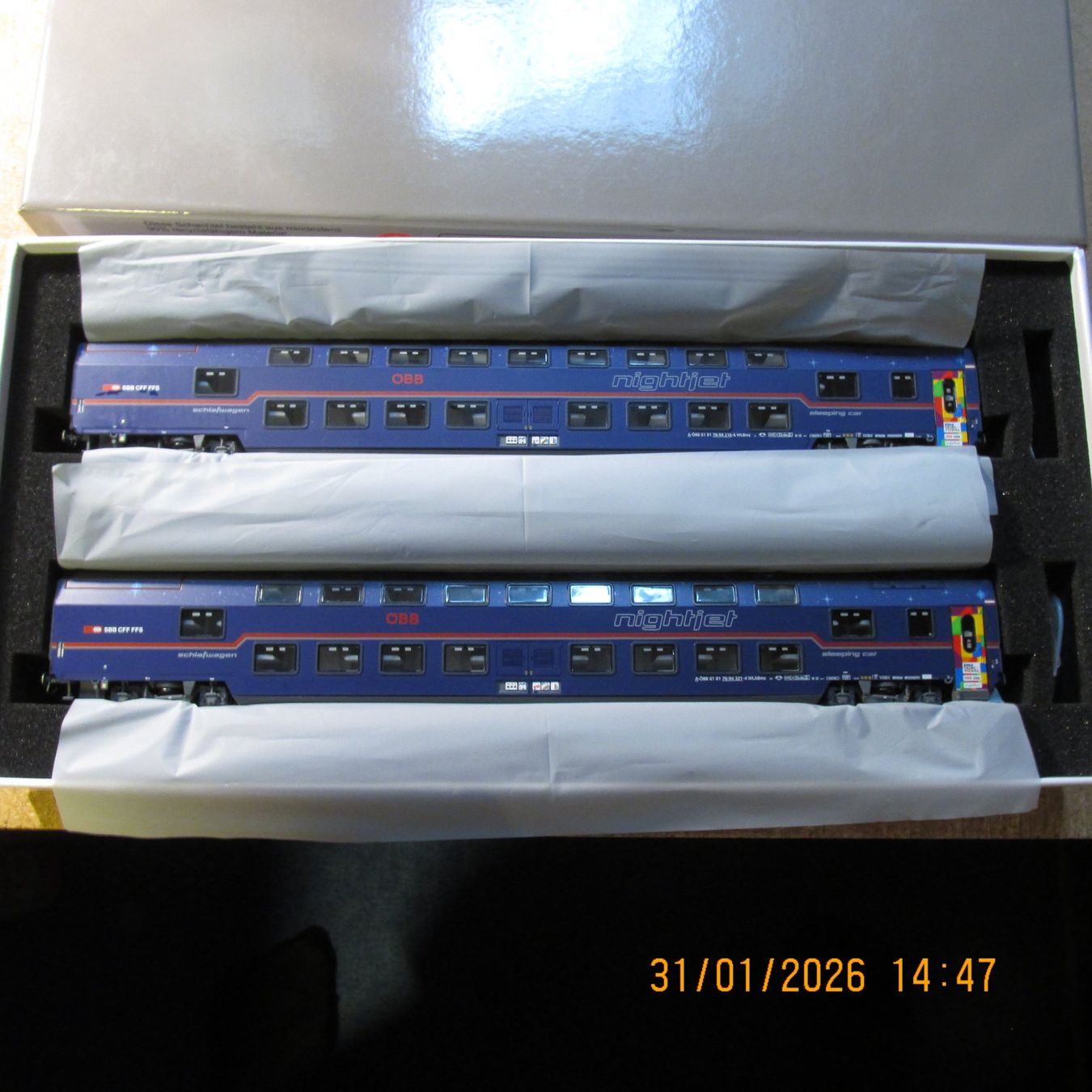 LS-Models HO Set 47 069 AC Nightjet (Neu (gemäss Beschreibung)) in Galgenen für CHF 120.5 – mit ...