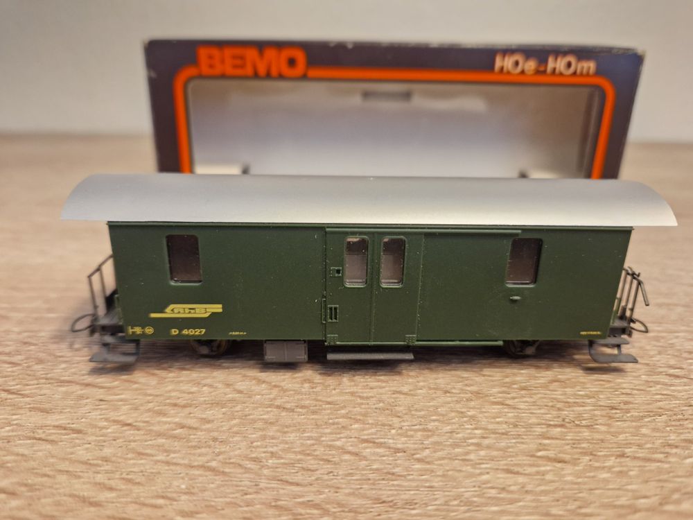 Bemo 3265 Gepäckwagen RhB H0m (Gebraucht) in St-Aubin-Sauges für CHF 22 ...
