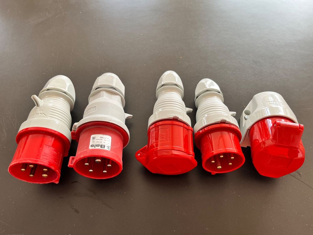 CEE 32A und 16A Stecker | Kaufen auf Ricardo