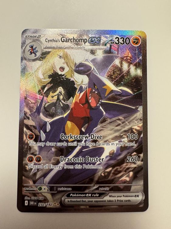 Cynthia's Garchomp | SIR | DRI 232/182 | EN (Gebraucht) in Spreitenbach ...