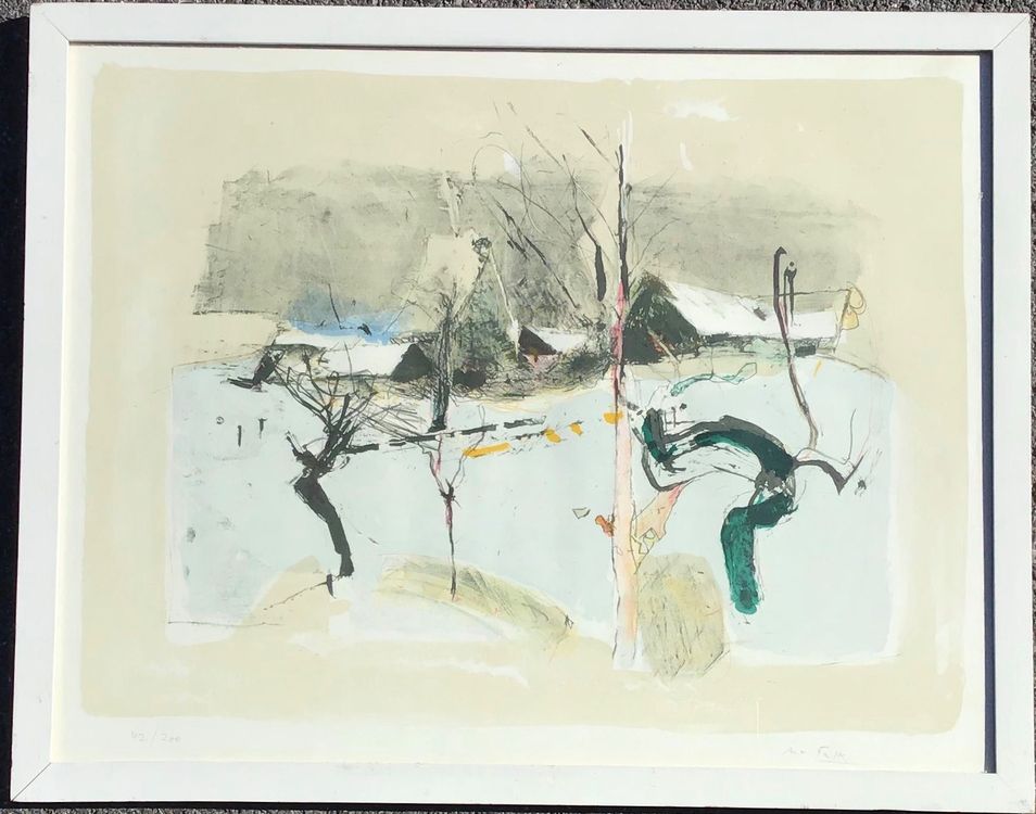 Hans Albert Falk Original Litho handsign (Gebraucht) in Hochdorf für ...