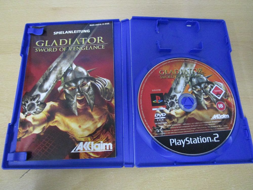 Gladiator Sword of Vengeance Sony Playstation 2 PS2 (Gebraucht) in ...
