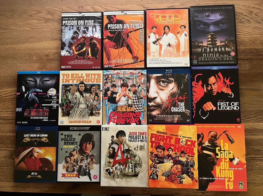 Asia Filmpaket (20 Filme) 4K UHD + Blu-Ray + DVD | Kaufen auf Ricardo