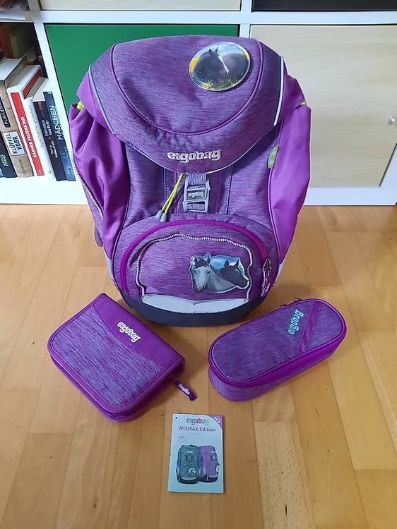 Ergobag Schulrucksack inkl. Etui und Kletties (Gebraucht) in ...