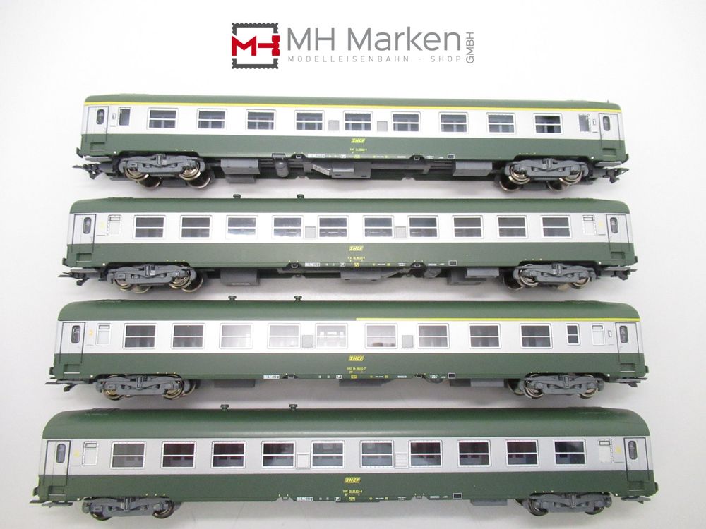 Roco 4-teiliges UIC-Y Reisezugwagenset SNCF DC GS H0 | Kaufen auf Ricardo