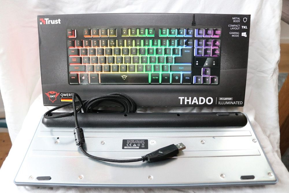 Trust Thado Illuminated Gaming Keyboard (USB) | Kaufen auf Ricardo