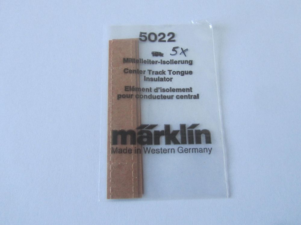 Märklin 5022 Isolation de voie M / Mittelleiter-Isolierung | Kaufen auf ...