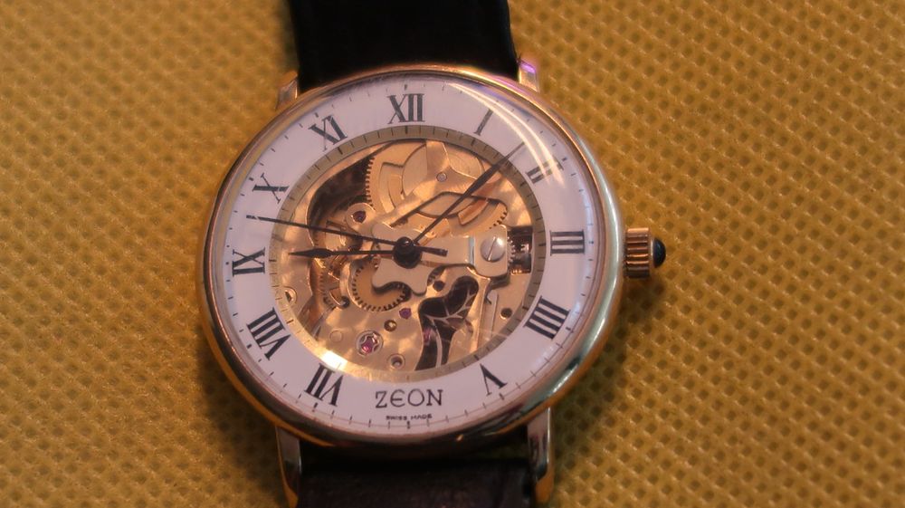 Skelettuhr, Zeon Geneve (Gebraucht) in Winterthur für CHF 99 – mit Lieferung auf Ricardo kaufen