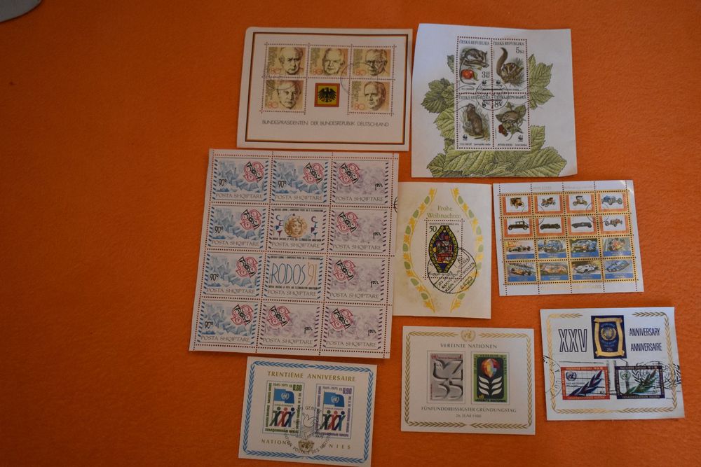 Briefmarken Blocks (Gebraucht) in Männedorf für CHF 4 – mit Lieferung ...