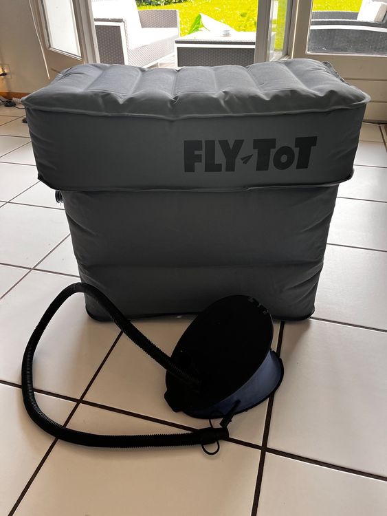 Fly-tot kid foot rest with pump. Plane travel for kids | Kaufen auf Ricardo