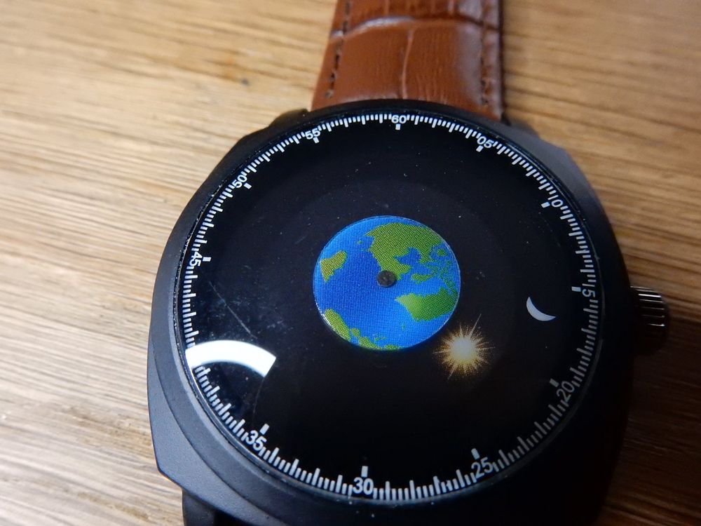 Uhr Erde Sonne Mond | Kaufen auf Ricardo