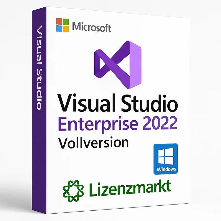 Microsoft Visual Studio Enterprise 2022 – Vollversion (Neu (gemäss ...