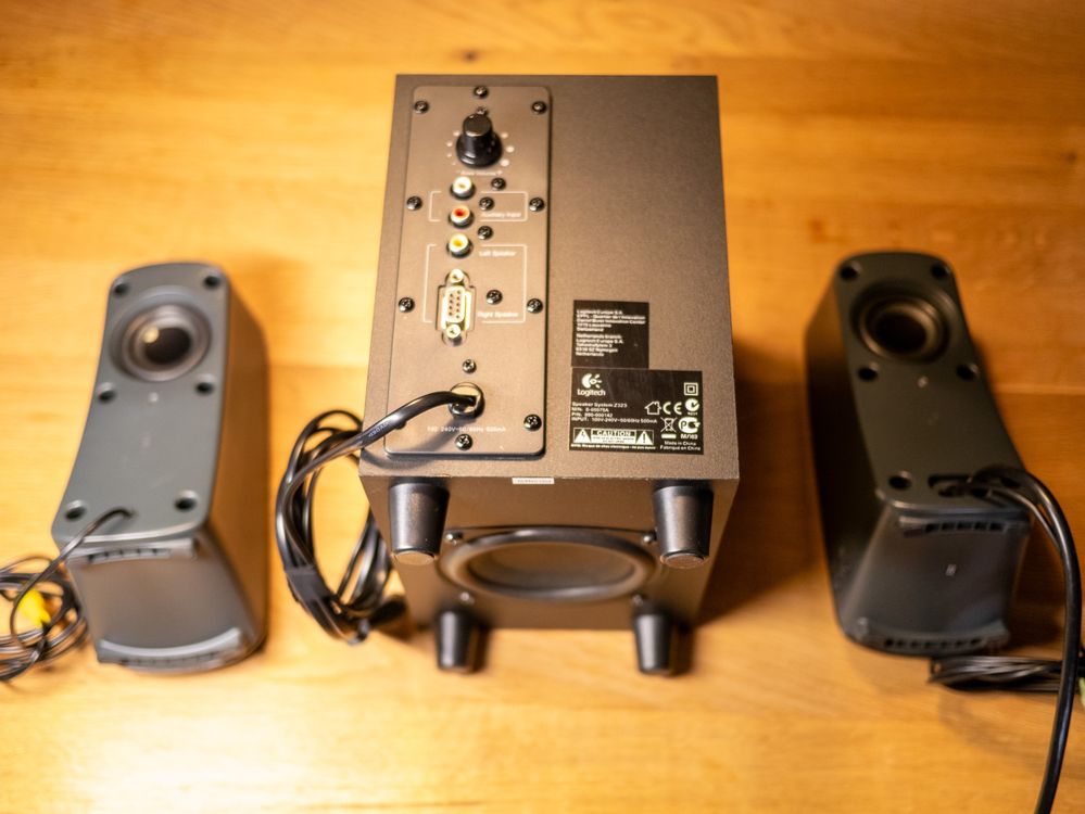 Logitech PC-Speaker Z323 SPEAKER SYSTEM WITH SUBWOOFER (Gebraucht) in ...