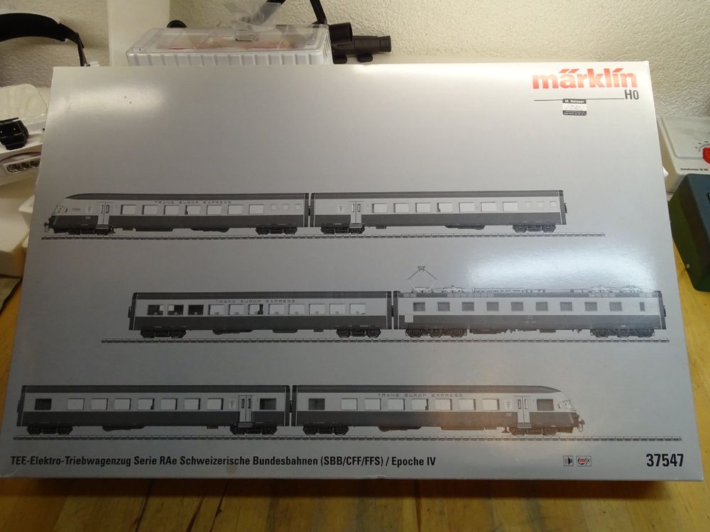 Märklin 37547 RAe TEE Zug, SBB/CFF, Sound/ MFX, Defekt, H0 (Defekt) in Wohlen AG für CHF 555 ...