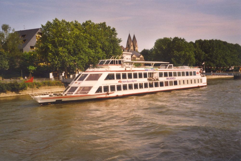 Foto MS Drachenfels, KD, Fahrgastschiff, Rhein | Kaufen auf Ricardo