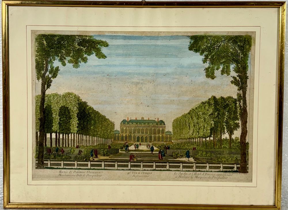 Jean-Francois Daumont (1740-1775) Kolorierte Radierung (Gebraucht) in ...