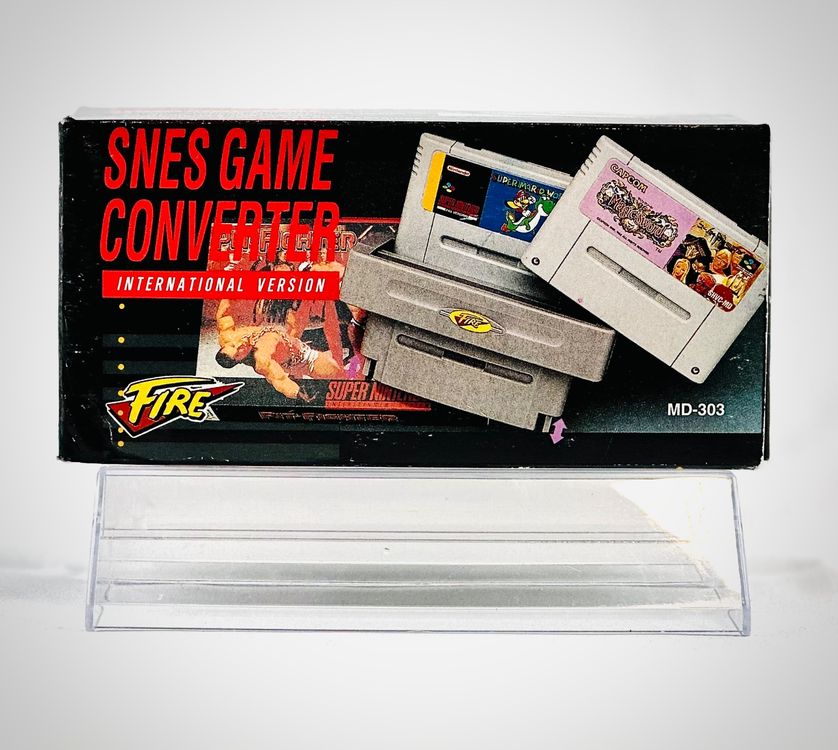 FIRE Snes Game Converter International OVP Super Nintendo (Gebraucht ...