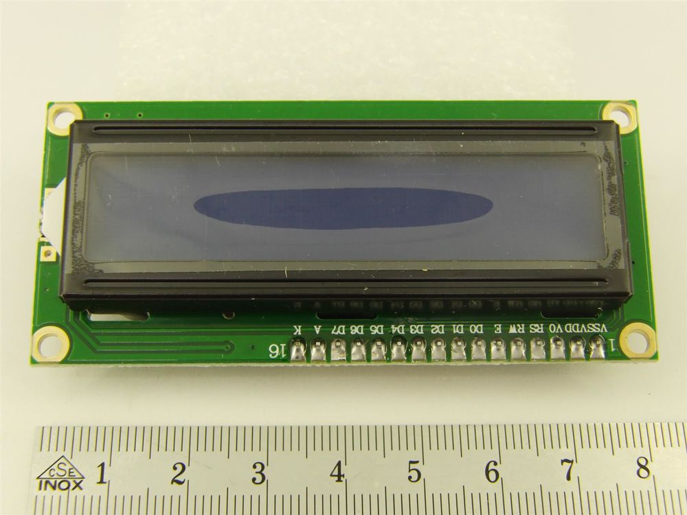 I2C LCD Display für Arduino 16x2 Zeichen (Neu (gemäss Beschreibung)) in ...