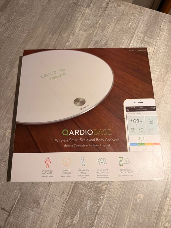 Quardio Base Digital Waage mit App Anbindung - neuwertig. (Gebraucht ...