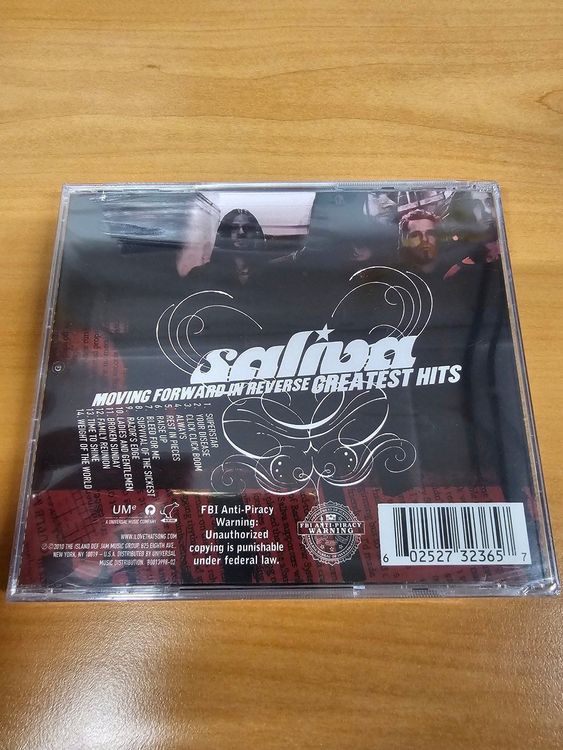 CD - Saliva – Moving Forward In Reverse (Greatest Hits) (Gebraucht) in ...