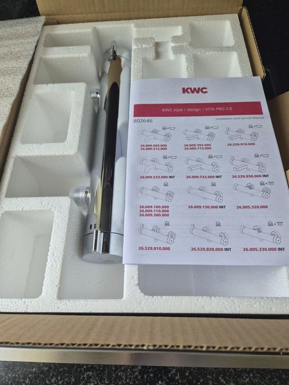 1Stk.neuer KWC Domo Dusch Thermostatmischer | Kaufen auf Ricardo