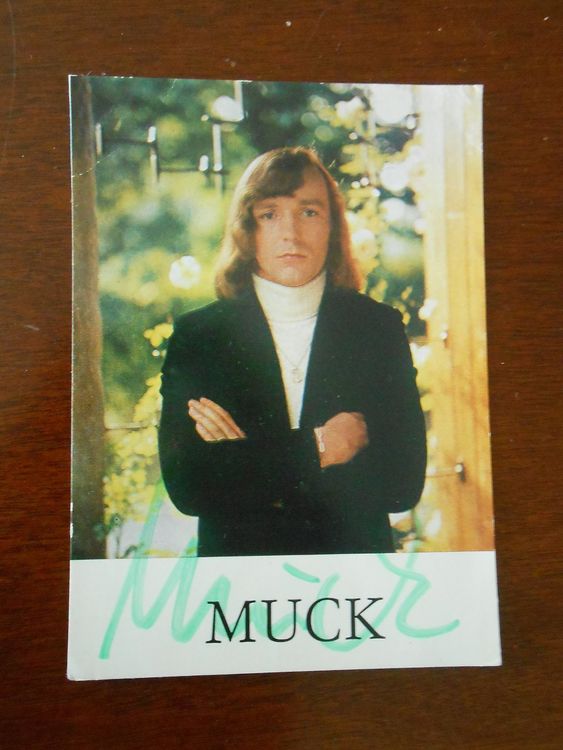 DDR Autogramm " Muck " Hartmut Schulze - Gerlach (Gebraucht) in ...