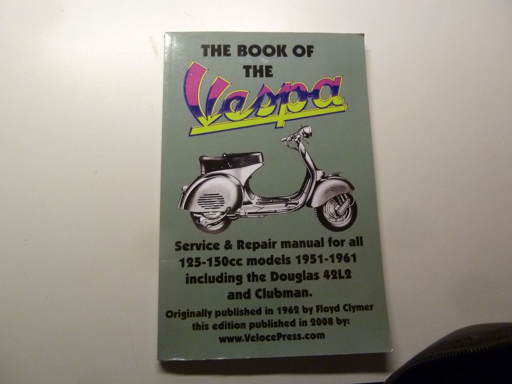 Oldtimer Vespa Service & Repair manual 1951-1961 (Gebraucht) in Zürich ...
