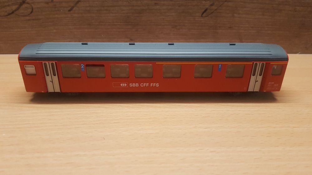 Bemo, H0m, SBB AB409 und B722 (Gebraucht) in Rehetobel für CHF 44 – mit Lieferung auf Ricardo kaufen