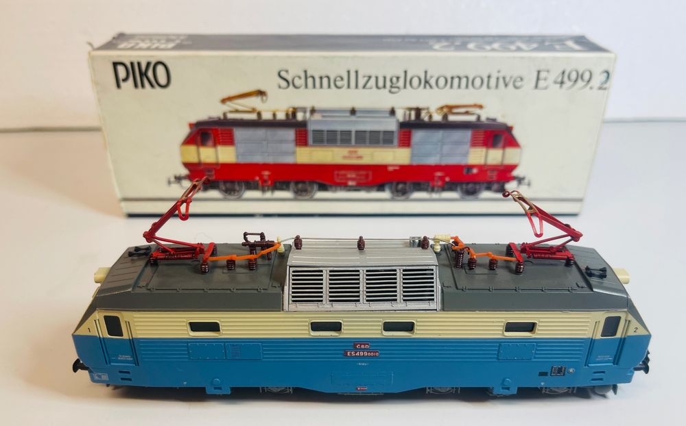 Piko Schnellzuglok E400.2, blau, H0 , CSD, ovp | Kaufen auf Ricardo