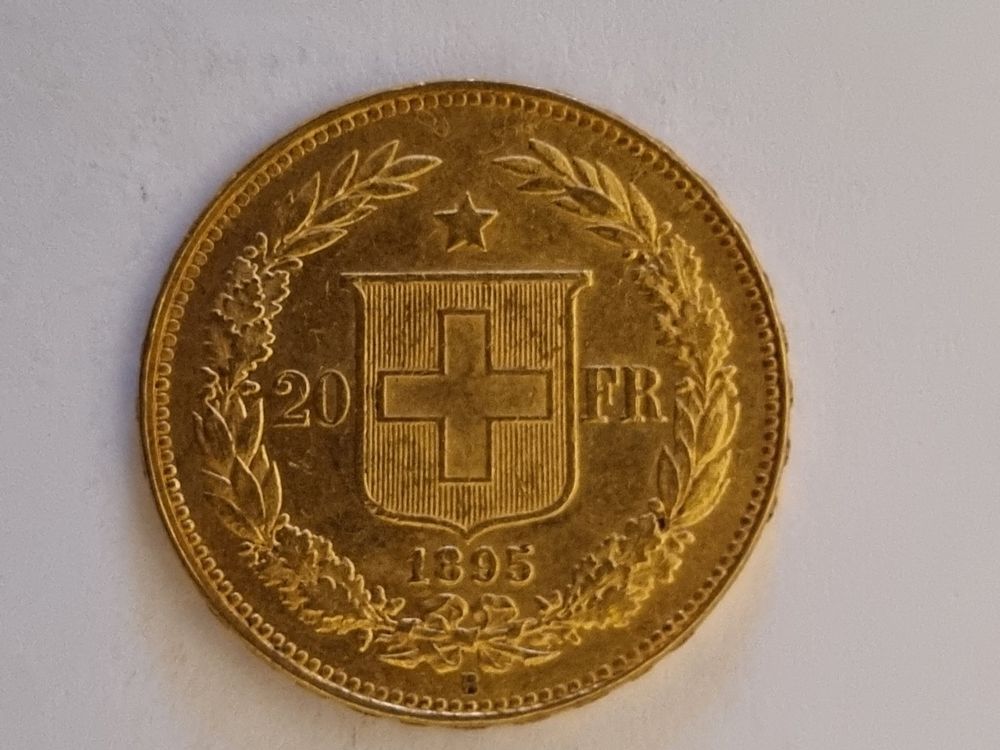 Helvetia 20 Fr 1895 | Kaufen auf Ricardo