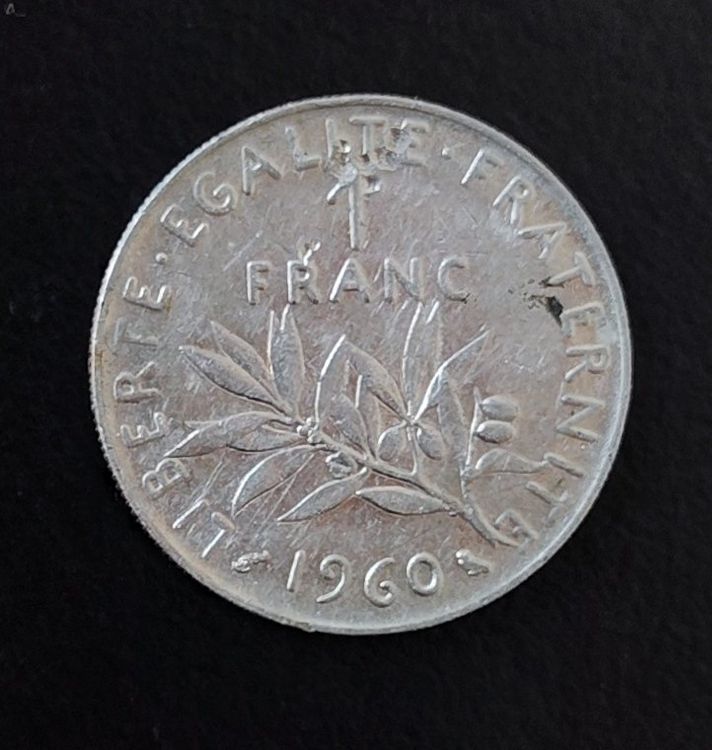 1 Franc Münze Frankreich 1960 | Kaufen auf Ricardo
